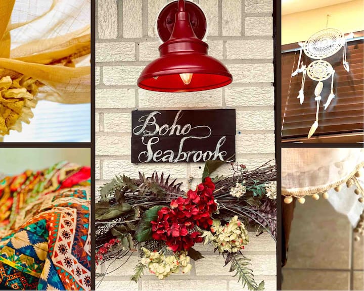 Minutes From Nasa/kemah/beach • Bohemian Seabrook - Kemah, TX