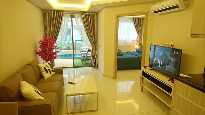 1-bedroom Pool Access Laguna Beach Jomtien - Jomtien