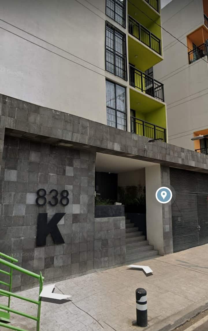 Departamento Superubicado Para Los Eventos Cdmx - Mexico City
