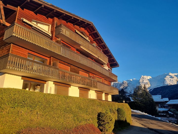 Apt 1 Ch, 5 Pers, Superbe Vue Montagne - Le Grand-Bornand