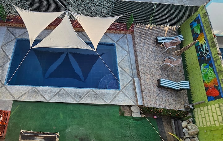 Remodelado Hermoso Bungalow 
Alberca Privada - Acapulco