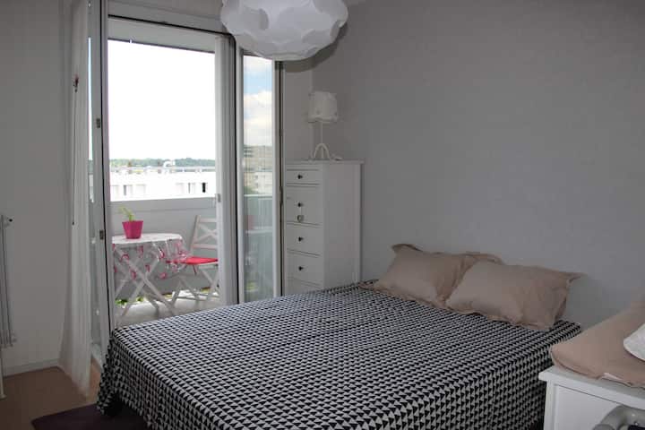 Grand Appartement T4, Lumineux,calme Avec Balcons - Muret