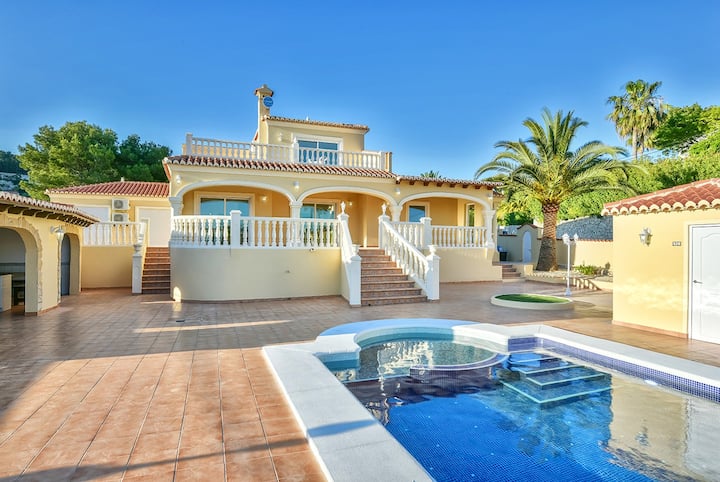Villa For Up To 12 People, Private Swimming Pool, Game Room, Stunning Views Of Calpe And The Sea - Bonaire