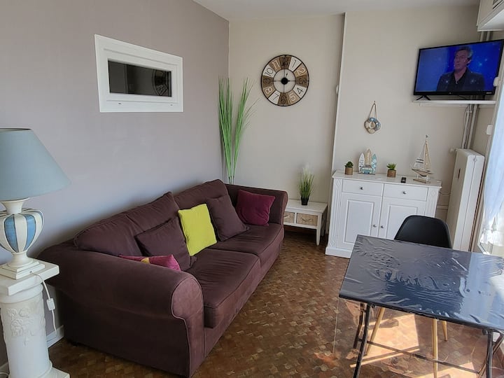 Appartement Av Balcon A 2 Minutes à Pied De La Mer - Berck