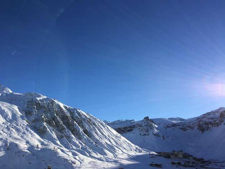 Studio Cabine Tignes Le Lac Skis Aux Pieds - Tignes
