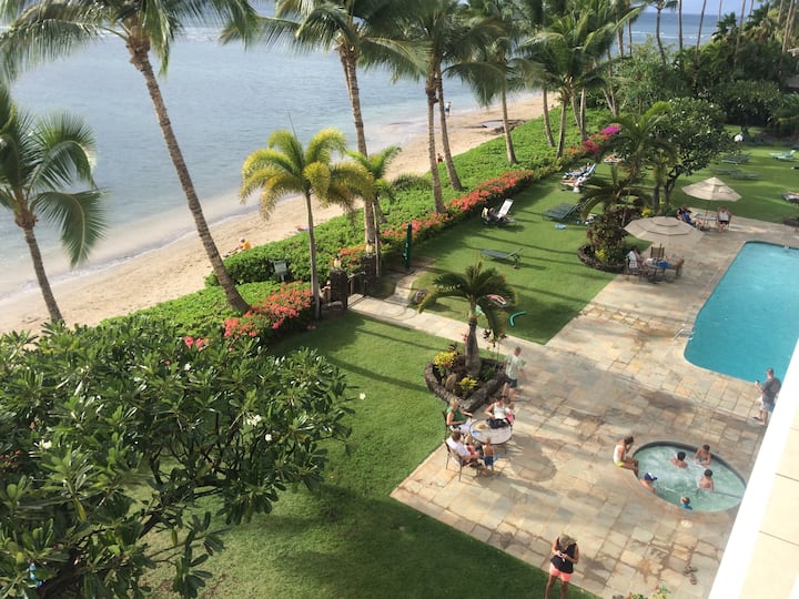 Lahaina Maui Ocean Front Studio With Ocean View - Lahaina Beach, HI