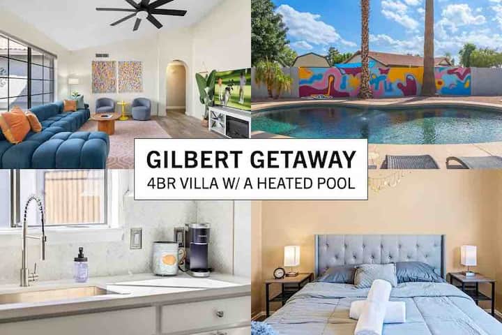 New | Gilbert Vacation Getaway | Heated Pool - Gilbert, AZ