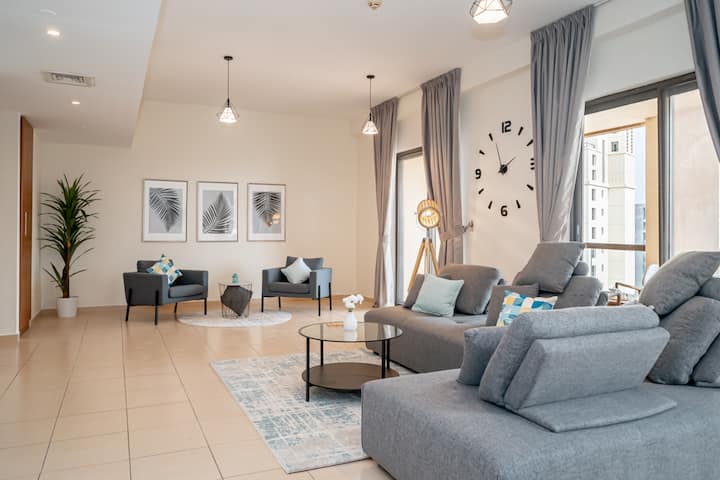 Fancy 1br Apt With Aerial Marina Views In Jbr - Dubai Marina