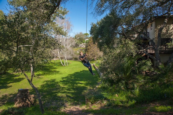 Nature Playland | Private Park | Zipline!  Pets - Santa Barbara, CA