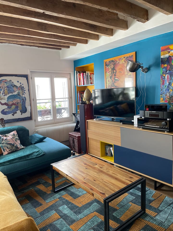 Duplex Avec Vue Au Coeur De Paris - Párizs