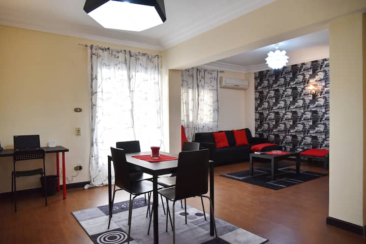 Modern Central 2-bedroom In Maadi Degla - Égypte