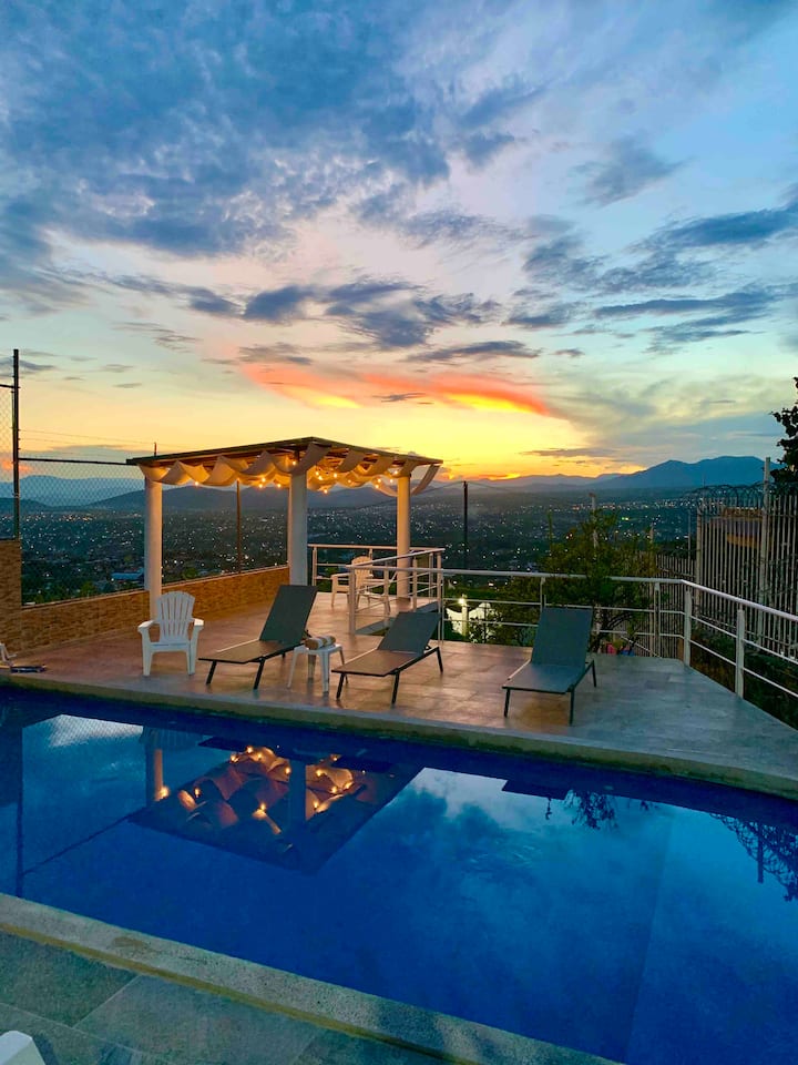 Cuernavaca, Alberca Climatizada Vista Espectacular - Cuernavaca