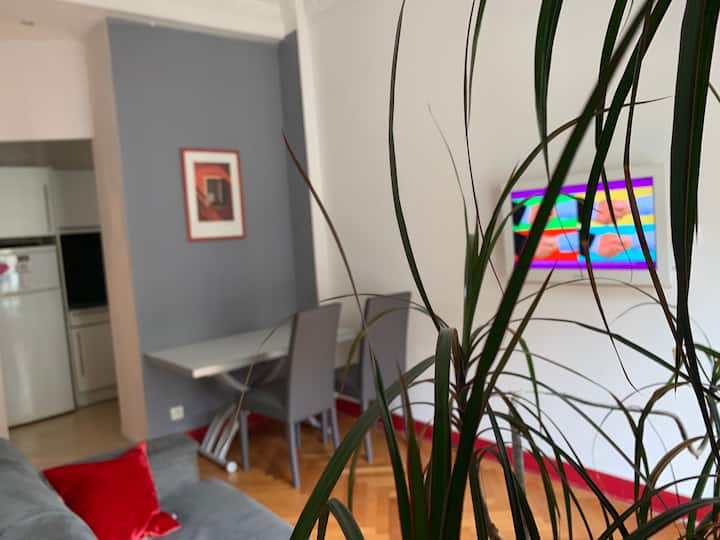 Appart Nice Centre Climatisé Calme Style Art Déco - Nice Côte d'Azur Airport (NCE)