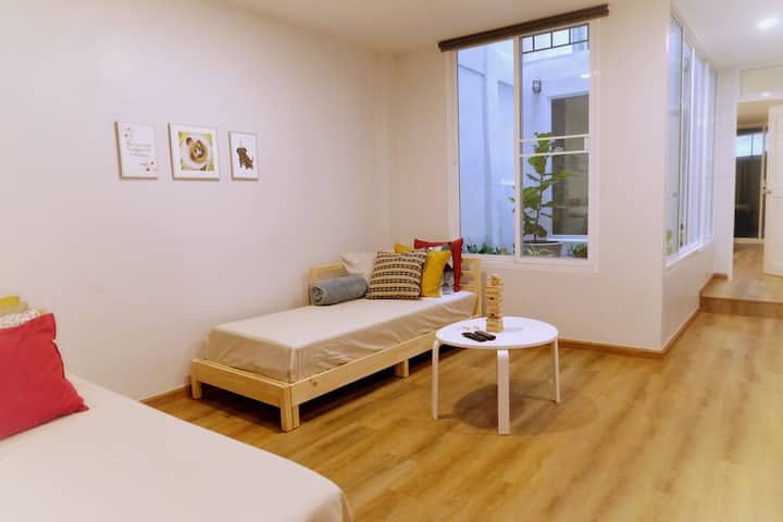 Spacious Apt. ใกล้ Mrt สิริกิต ตึก Fyi - ชั้น 1 - Bangkok