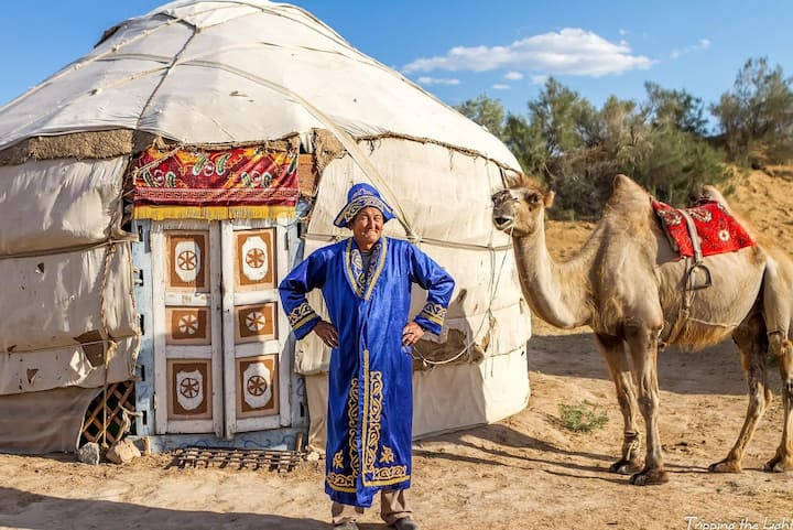 Yurt In The Heart Of The Kyzylkum Desert - Uzbekistan