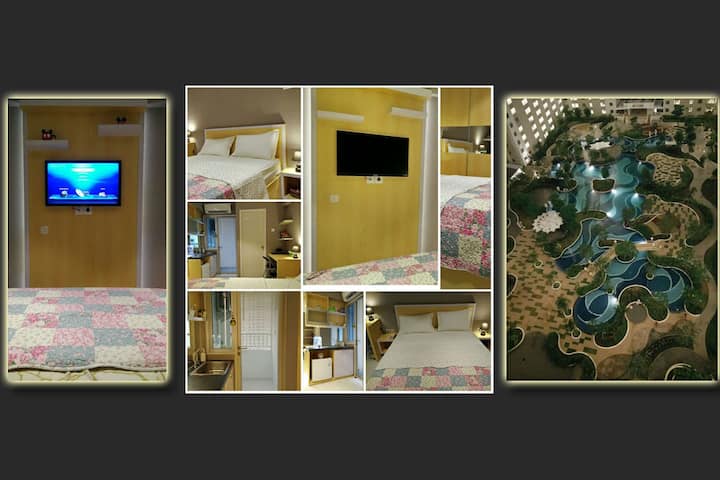 Cozy 1bd Studio Pool View - Surabaya