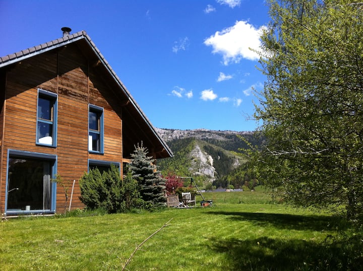 Belle Maison En Bois Sur Le Plateau Du Vercors - Lans-en-Vercors