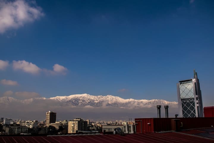 Departamento Barrio Bellavista Hermosa Vista - Santiago, Şili
