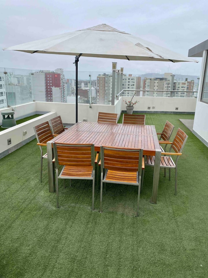 Apartamento Triplex De Luxe Cerca Restaurantes - Lima