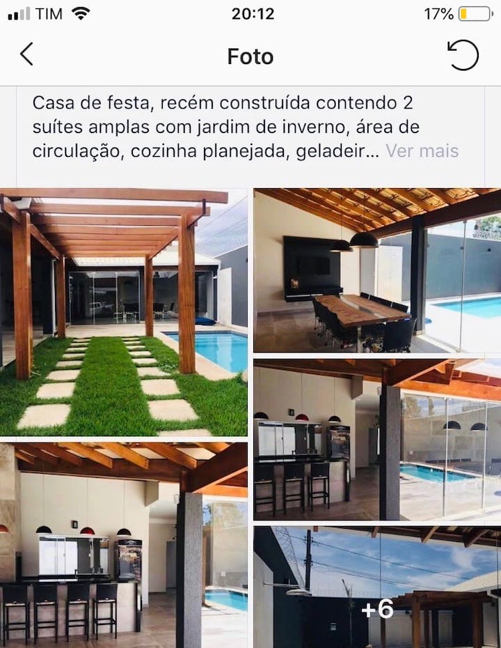 Casa Lazer Com Fino Acabamento (Espaço Dubai) - Uberaba