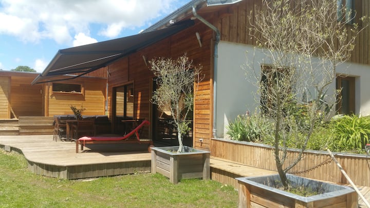 Maison Bois Spacieuse Et Lumineuse - Saint-Girons