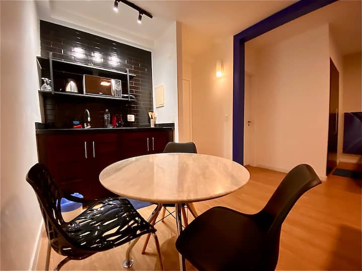 Studio 40 M² Equipado+serviços @Quality Alphaville - Barueri