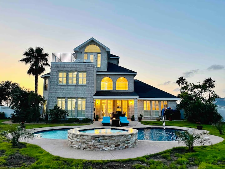 Laguna Grande/pool/spa/water Views/golf/tennis/p-b - Brownsville, TX