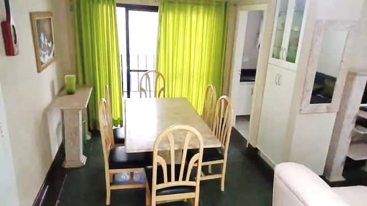 Apto Confortável, 1 Suite+3 Quartos+2 Banhs+wi-fi - Guarujá