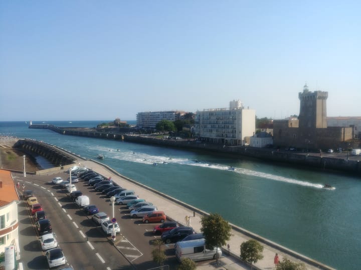 Le 5ème Astro - Vue Mer Et Chenal - Plage d'Olonne-sur-Mer