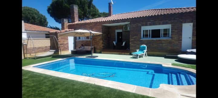 Chalet Piscina-barbacoa,escalona - Maqueda