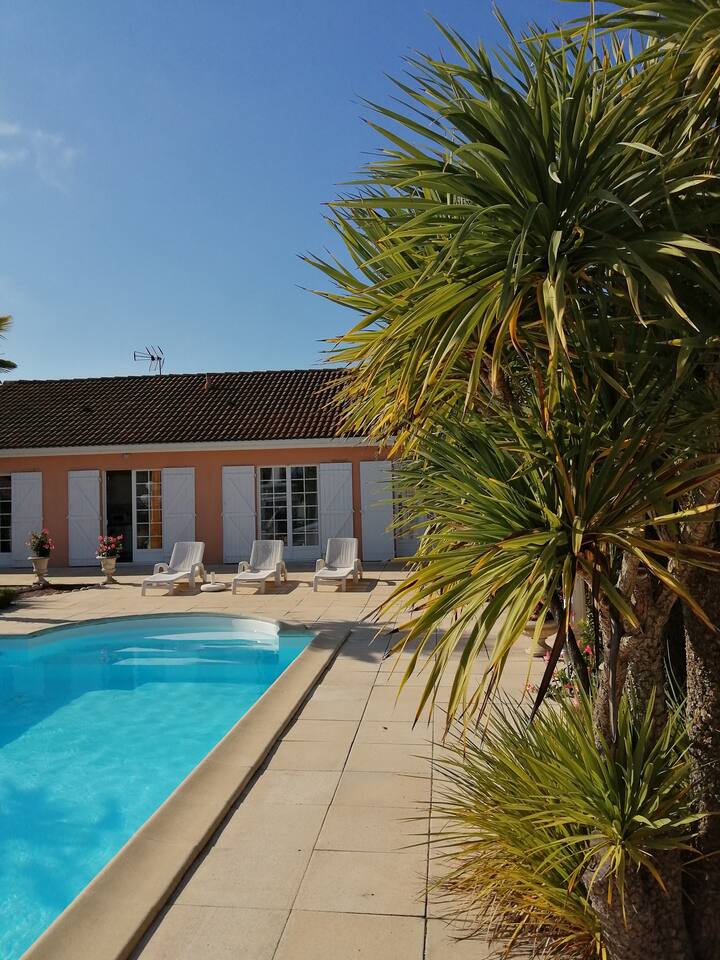 Villa, Piscine, 18km De Bordeaux - Margaux