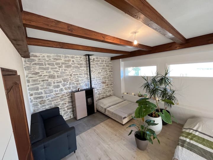 Charmant Rez De Jardin Dans Maison De Ville - Gorges du Tarn