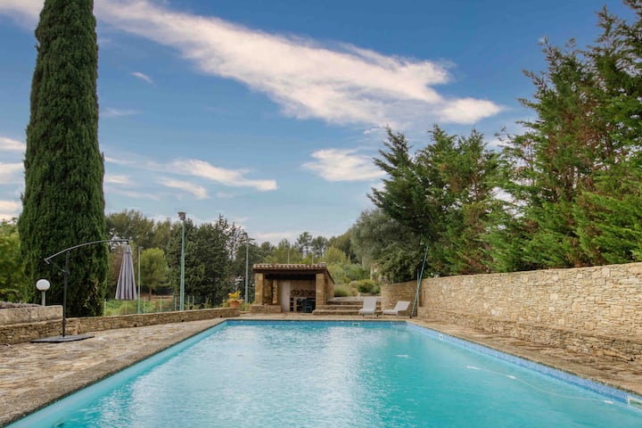 ÉLégante Villa Provençale, Piscine, Tennis, Nature - Le Castellet