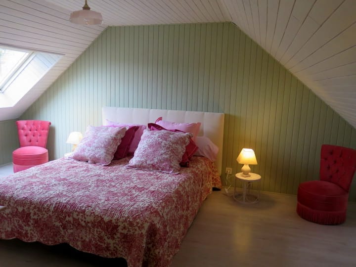 Chambres Privées à Plusquellec (Old Cat House) - Locarn