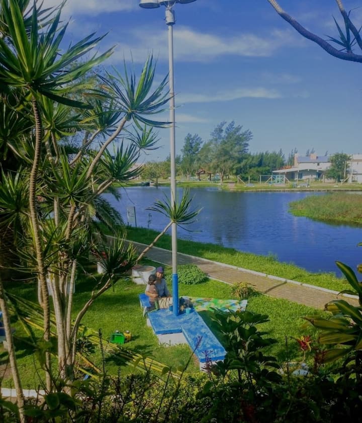 Casa Para 10 Pessoas Próxima Ao Lago E Mar, Imbé - Tramandaí