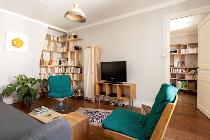 Appartement Spacieux (50m2) - Buttes Chaumont - Paris