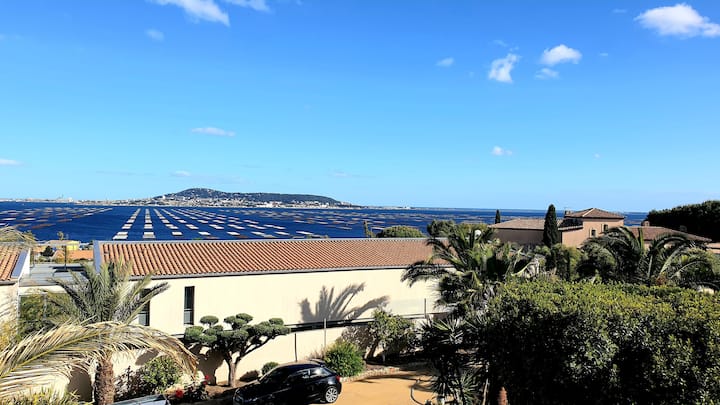 Superbe T1 Avec Vue Exceptionnelle Luxe Et Calme - Mèze