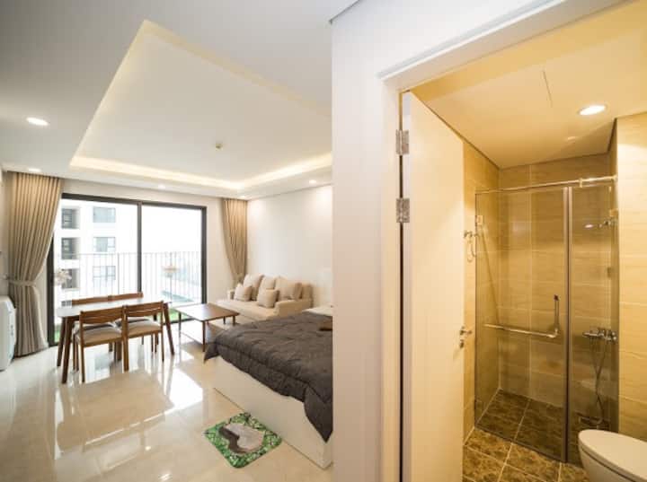 Bom Homes -Vinhomes D'capital- Studio- Cpzy Apt - Hanoi