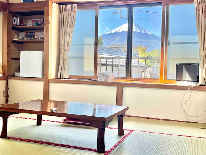 Mt.fuji View Corner Room ! ! (Private & Quiet) - 河口湖