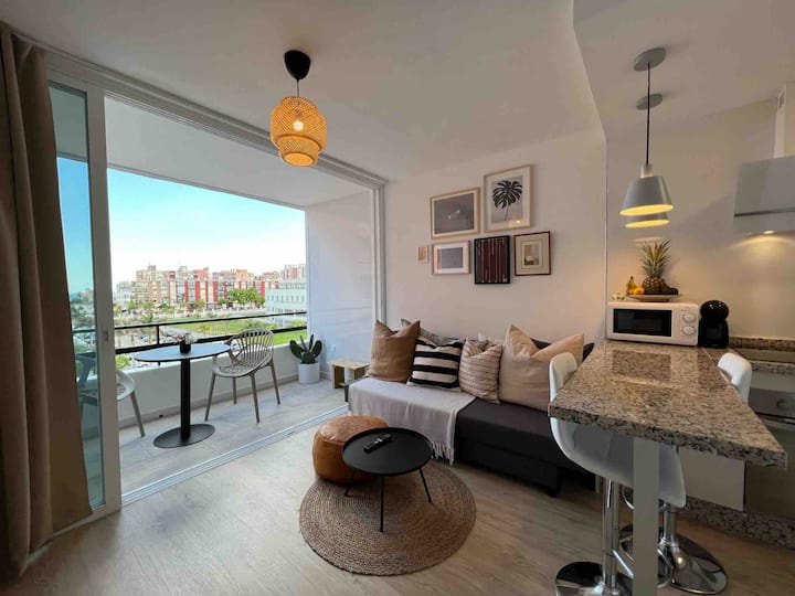 Stylish And Comfortable One Bedroom With Sea View - Torremolinos