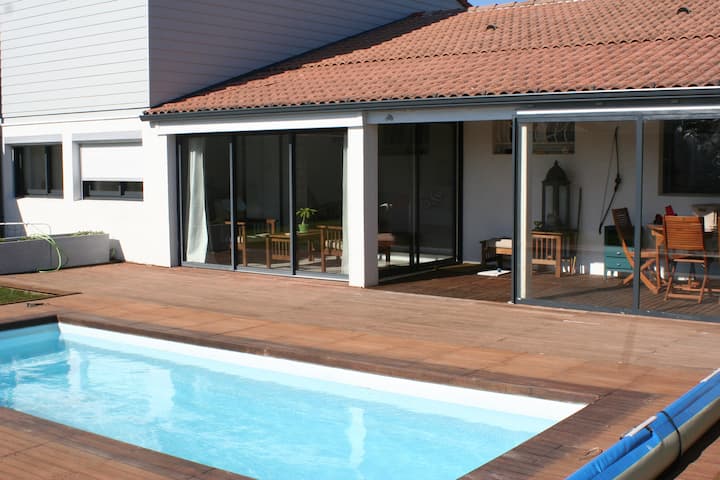 Maison La Chaume Avec Piscine Privée Jardin Clos - Les Sables-d'Olonne