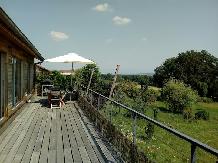 Grande Maison Lumineuse Avec Vue Sur Les Alpes - Morestel