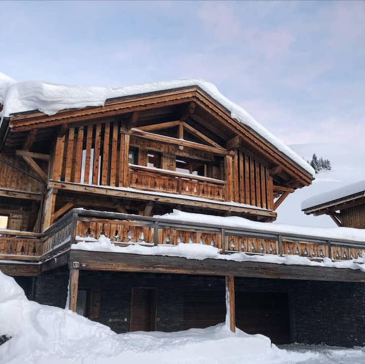 Confortable Chalet, Vue Magique, Skis Aux Pieds. - Châtel