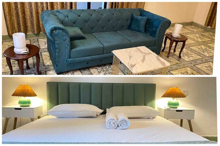 S2(beach/kitchen/inverter/wifi/parking) Stawil Apt - Goa