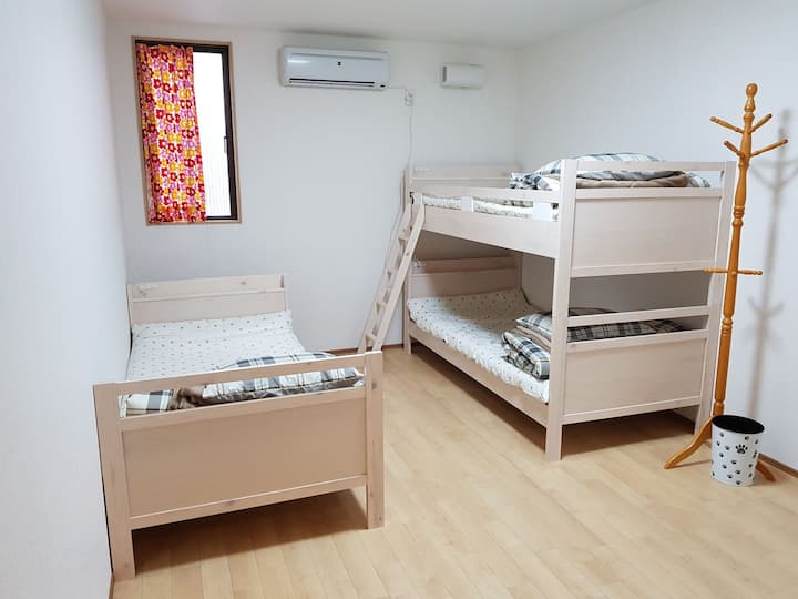 Midori Guesthouse&hostel--- 3人室 - 쓰시마시