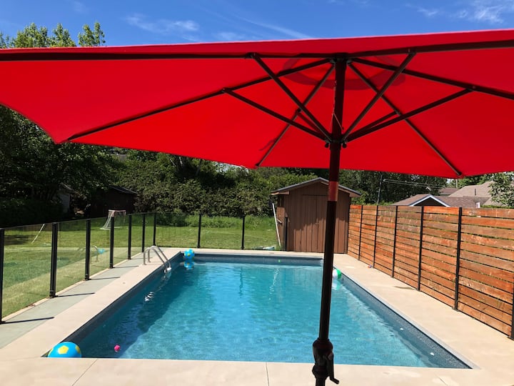 Idéale Pour Famille, Piscine Chauffée - Magog