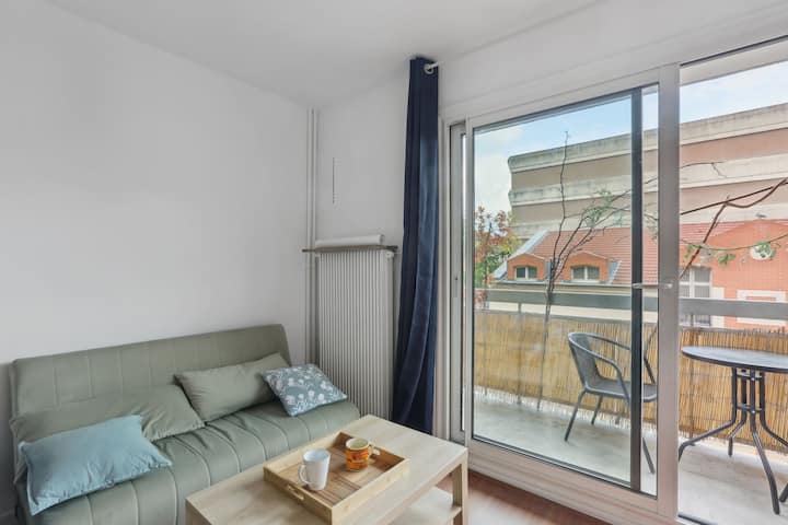 Studio Aménagé Avec Terrasse - Ivry-sur-Seine