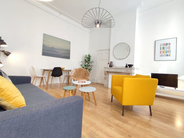 Hypercentre, Magnifique T2 Chic Cosy Vintage Wifi - Toulouse