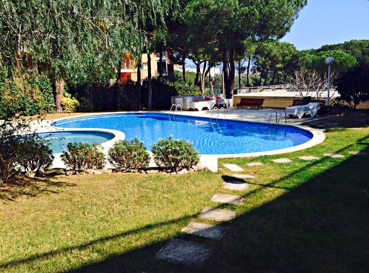 Studio Avec Piscine à La Côte Brava - Palafrugell