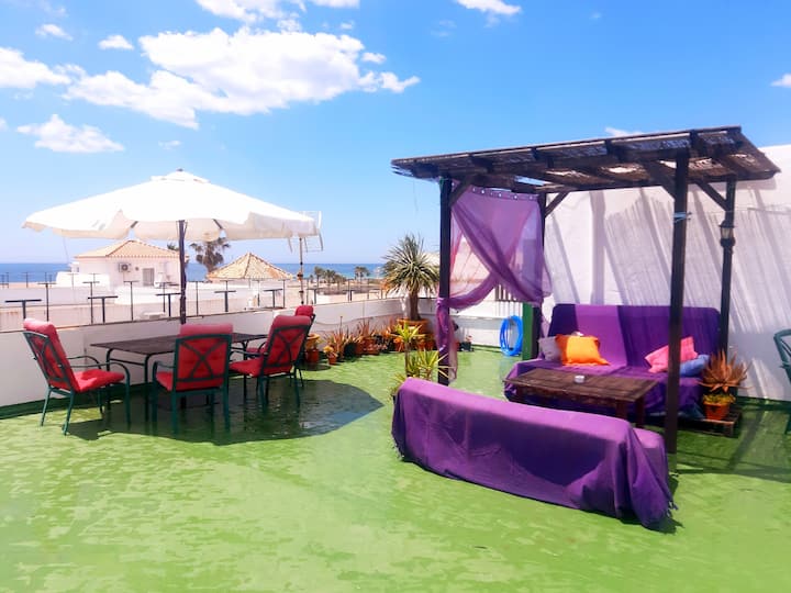 Centro, Playa. Azotea Privada. Climatizado. - Conil de la Frontera